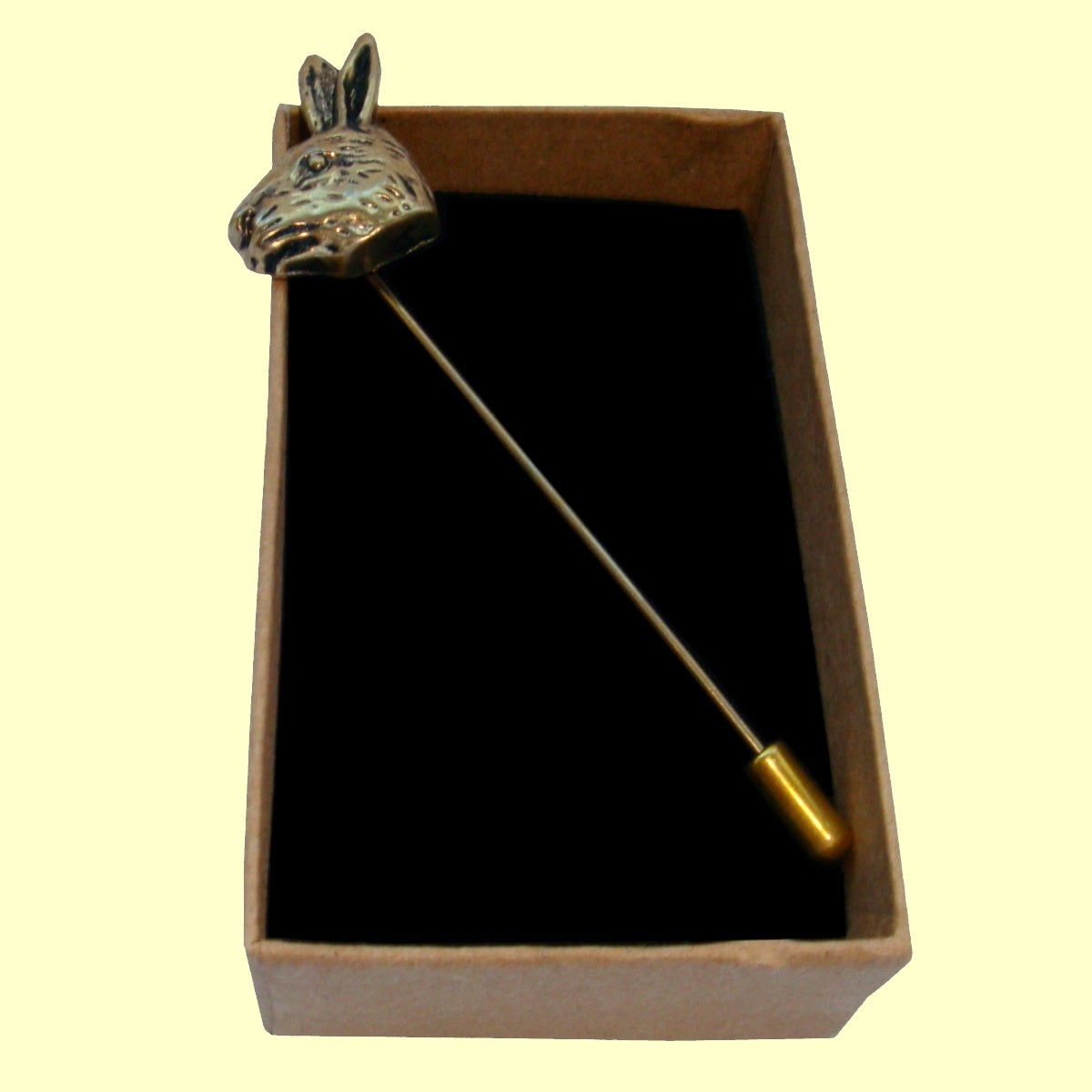 Lapel Pin/Hare/Gold/Bassin and Brown – Bassin And Brown