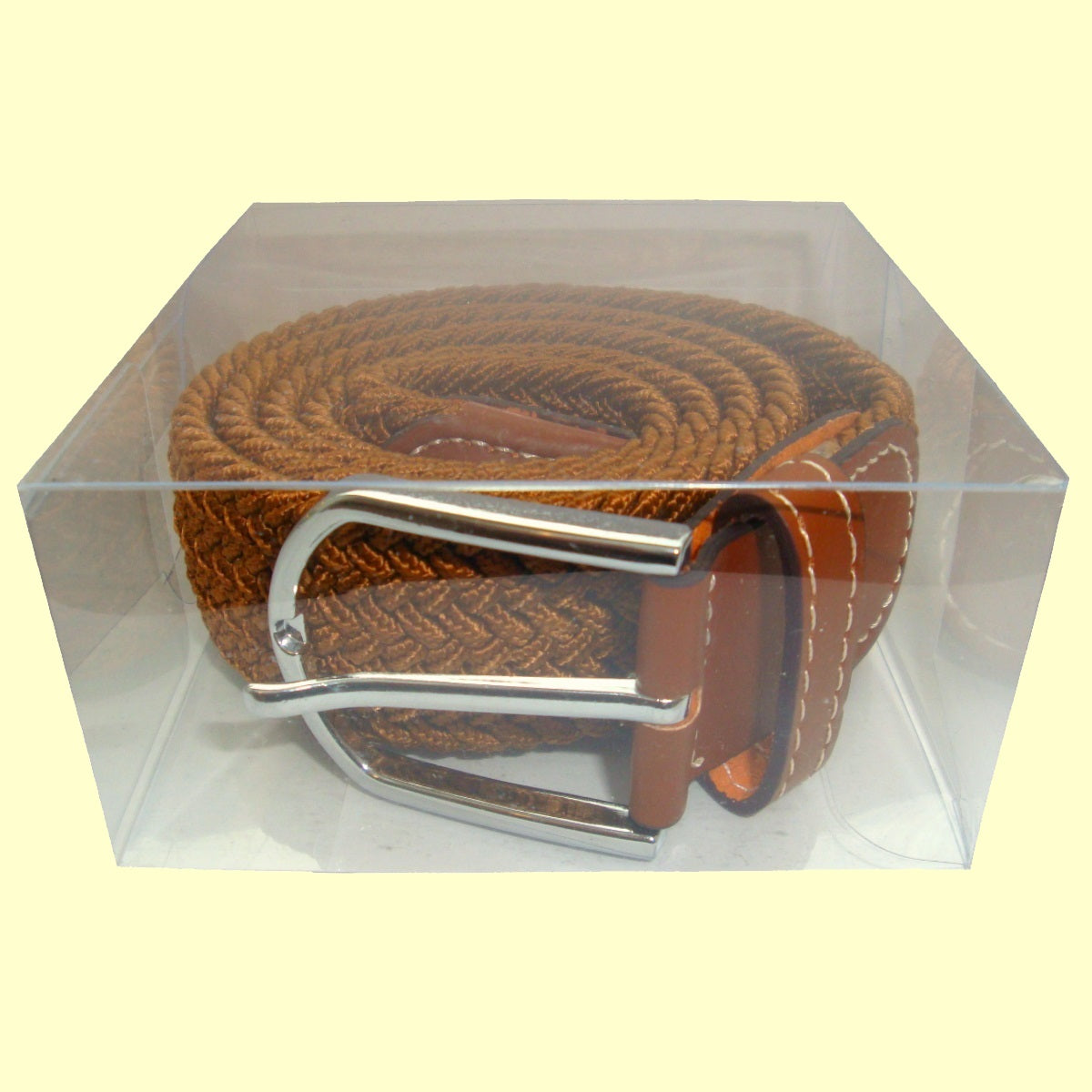 Bronze|Woven|Belt|One Size|Silver Buckle|Bassin and Brown – Bassin And ...