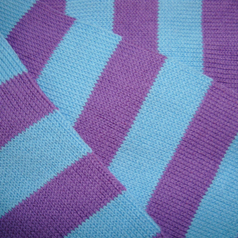 Lilac/Blue Hooped Stripe Socks | Bassin and Brown – Bassin And Brown