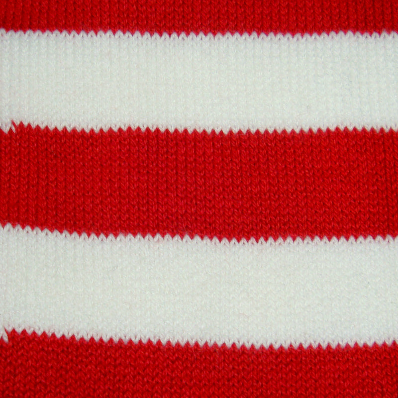 Hooped Striped Socks | Red and White | Bassin and Brown – Bassin And Brown