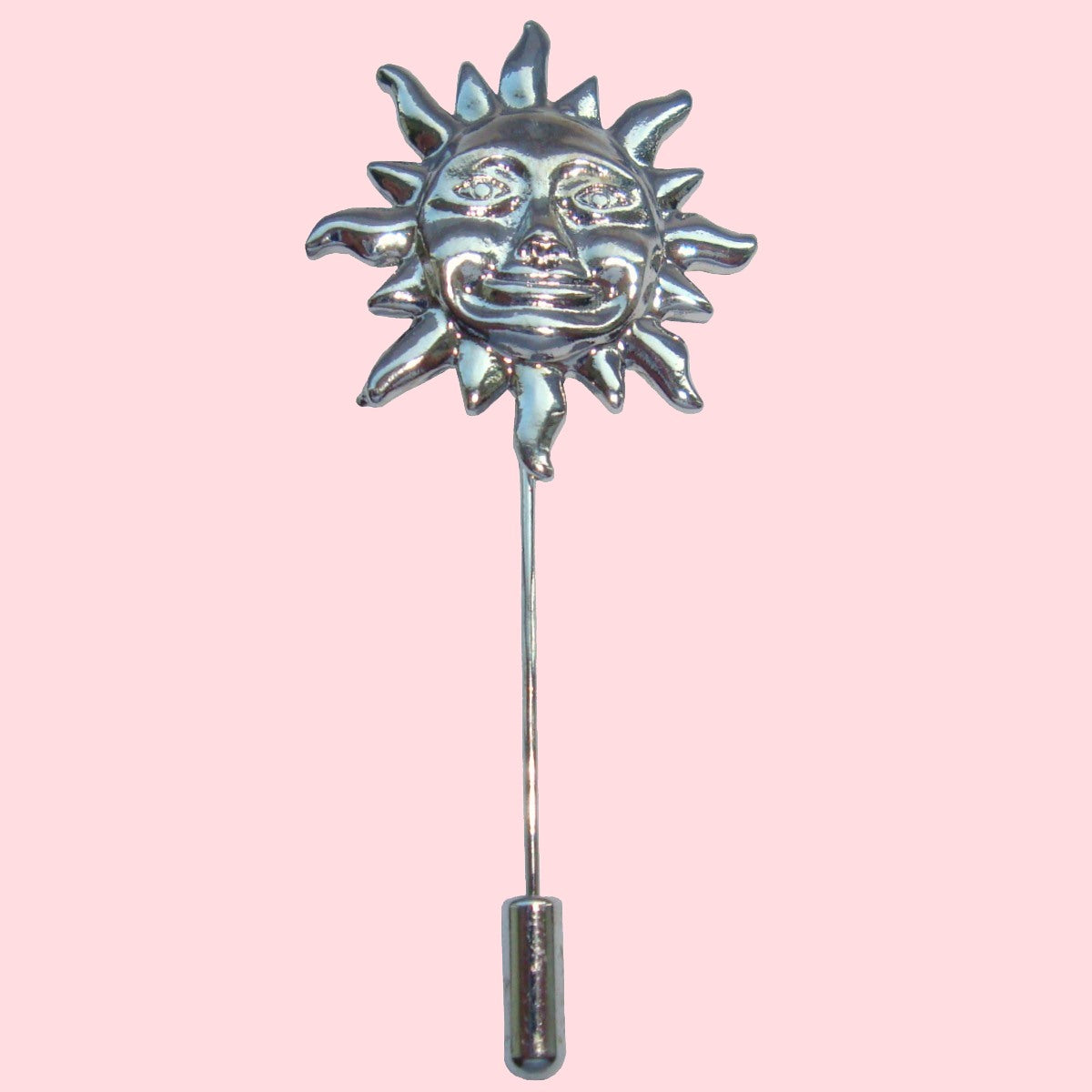 Silver|Sun|Celestial|Jacket|Lapel|Pin|Bassin and Brown – Bassin And Brown