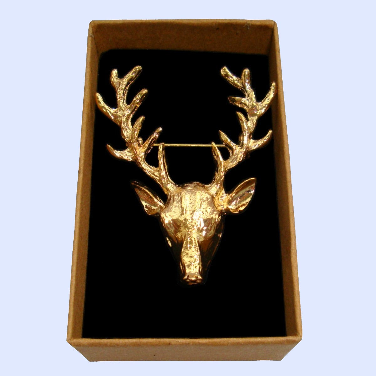 Stag|Gold|Brooch|Lapel Pin|Bassin and Brown – Bassin And Brown