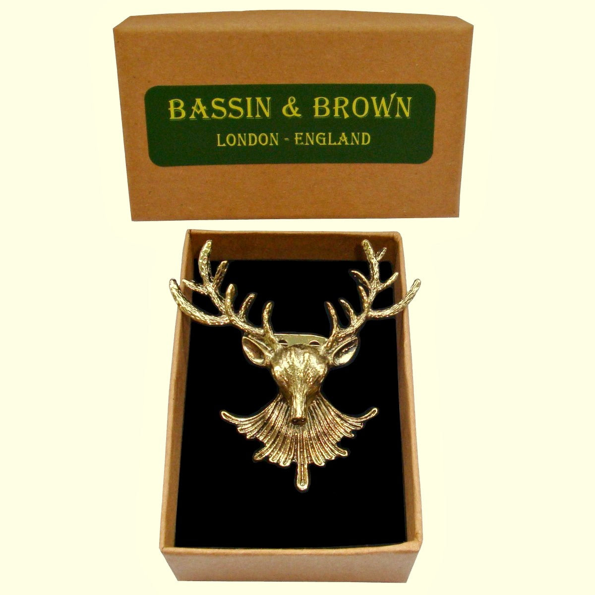 buy|bronze|Stag|lapel pin|country|jacket|shop|Bassin and Brown – Bassin ...